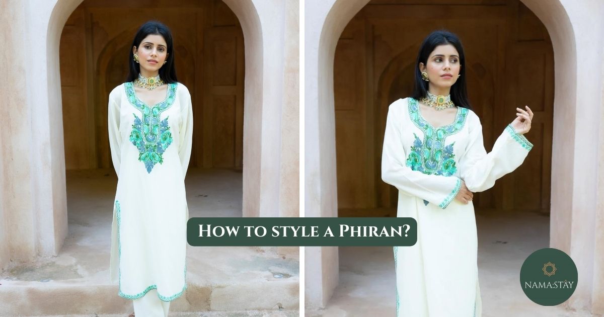 How to style a Phiran? A traditional Kashmiri attire