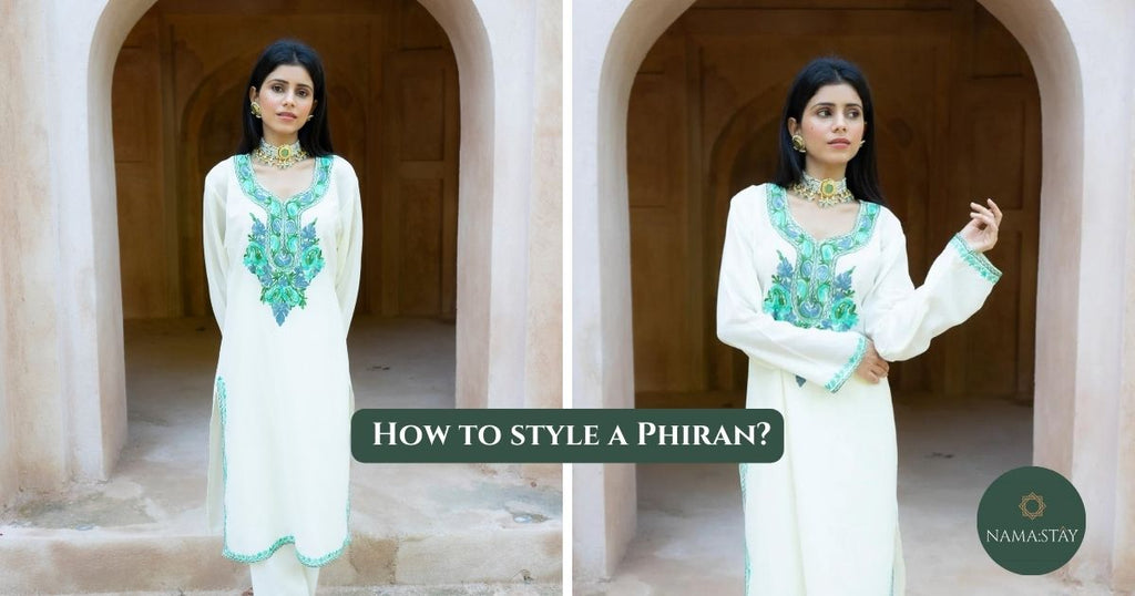 How to style a Phiran? A traditional Kashmiri attire